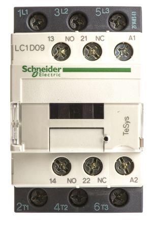 Schneider LC1D09BD Contactor 9A 24V DC | 230plus